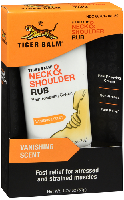Tiger Balm Neck & Shoulder Rub Cream 1 76oz By Prince of Peace