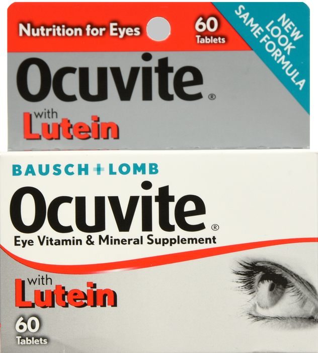 Ocuvite Multivit Tablet 60Ct By Valeant Pharma