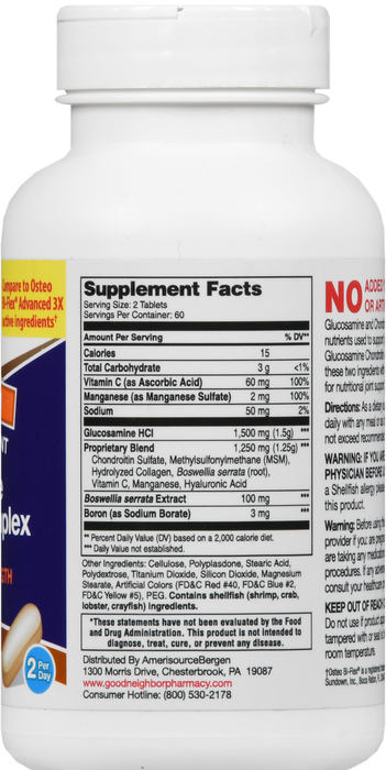 Good Neighbor Pharmacy Glucosamine Chondroitin Advanced Triple Strength ...
