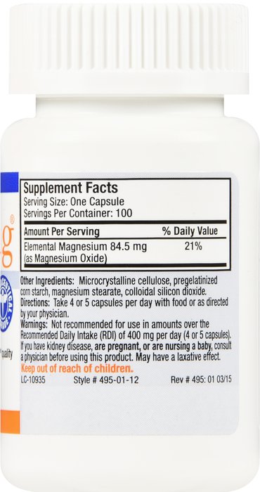 Uromag 140 mg Capsule 140 mg 100 By Advanced Vision Research USA