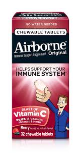 Airborne Chewable Tablets Citrus Flavor Tablets - 116 Count