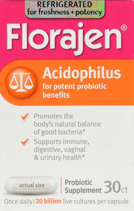 Florajen Acidophilus Capsule 30Ct