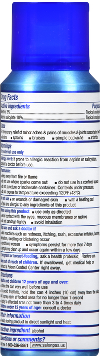 Salonpas Pain Relieving Jet Spray - 4 oz Bottle Case of 36 By Hisamitsu USA