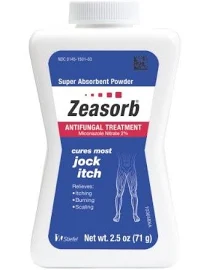 Zeasorb Af 2 % Powder 2.5 Oz By Glaxo Smith Kline Consumer