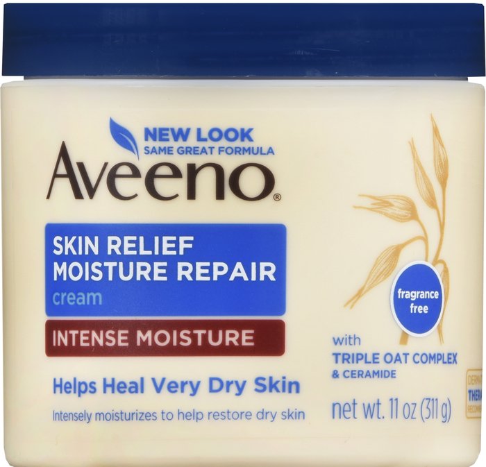 Aveeno Active Naturals Cream Skin Relief Moisture Repair 11 Oz by J&J USA