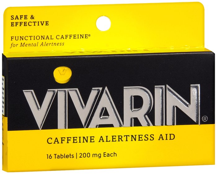 Vivarin Caffeine Alertness Aid Tablets 16ct By Meda Consumer Healthcare