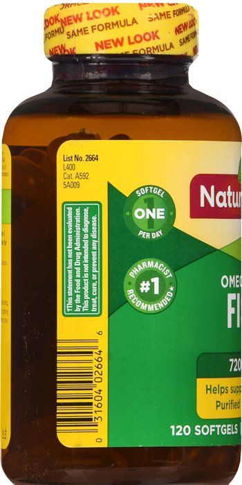Fish Oil One Per Day Sgl 120 Count Nature Made