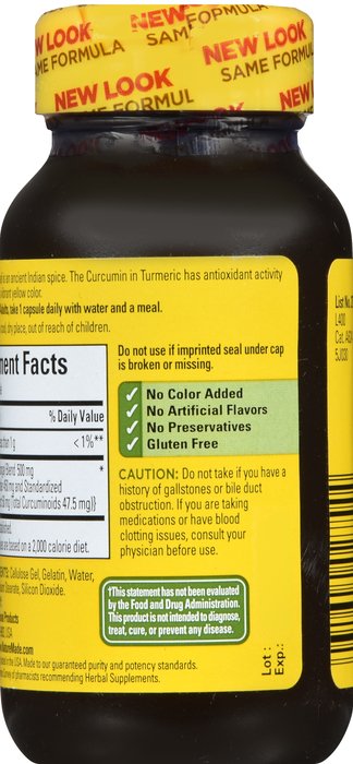 Nature Made Tumeric 60 By Pharmavite Pharm Corp