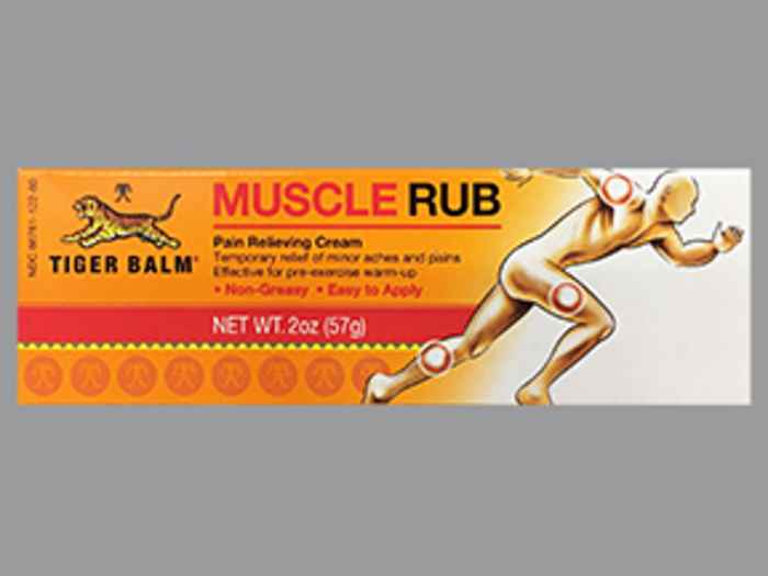 Case of 60-Tiger Balm Active Muscle Rub Cream 2oz by Prince of Peace