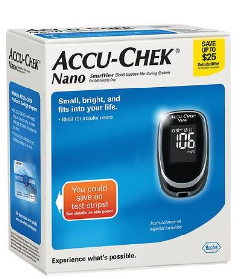 Accu-Chek Blue Box Nano Meter Kit