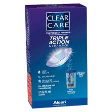 Clear Care Triple Action Cleaning & Disinfecting Solution Travel P