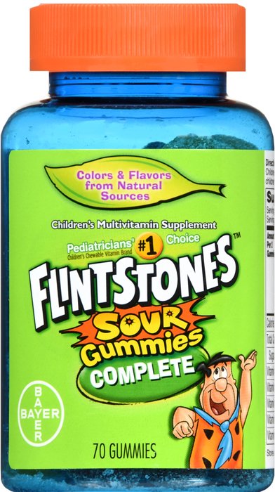 Flintstones Sour Gummy 70Ct