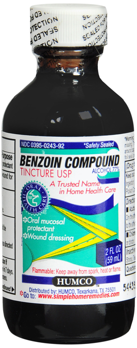 Humco Benzoin Compound Tincture 2 OZ by Humco