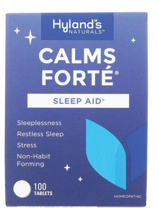 Case of 24-Hyland Calms Forte Caplet 100Ct