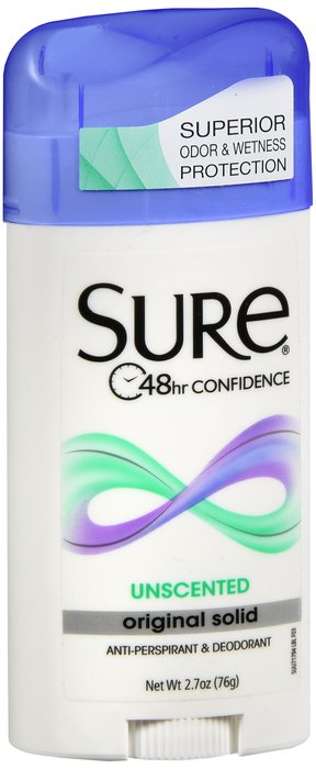 Sure A/P Solid Unscented 2.7 oz