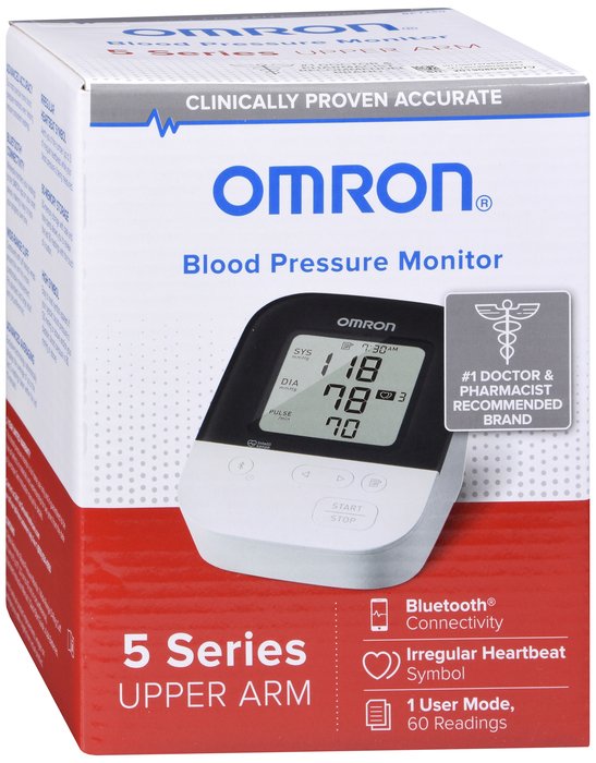 Case of 10-Blood Pressure Monitor Bp7250 By Omron 5 Series By Omron ...