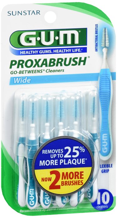 Case of 144-Gum Go Betweens Proxabrush Wide Pack 10 By Sunstar Americas ...