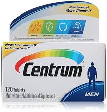 Centrum Multivitamin/Multimineral Supplement For Men Tablets - 120