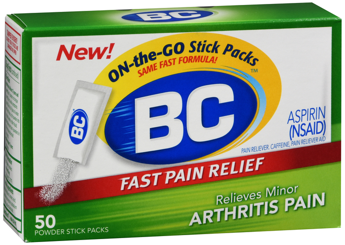 BC Arthritis Fast Pain Relief Powder Packs 50