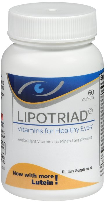Lipotriad Eye Multivit Caplet 60 Count By Emerson Healthcare LLC