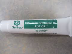 Dibucaine 1% Ointment - 28gm Tube By Geritrex