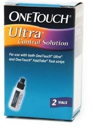 One Touch Ultra Control Solution 2X4ml by Lifescan