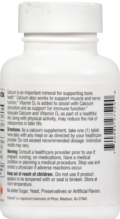 21st Century Calcium 600 + D3 Calcium Tablets 75 EA