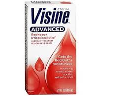 Visine Advanced Redness + Relief Lubricant Eye Drops - 0.5 By J&J