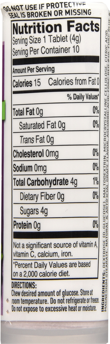 Case of 12-Good Neighbor Pharmacy Glucose Grape Tablets 6x10ct by Trividia