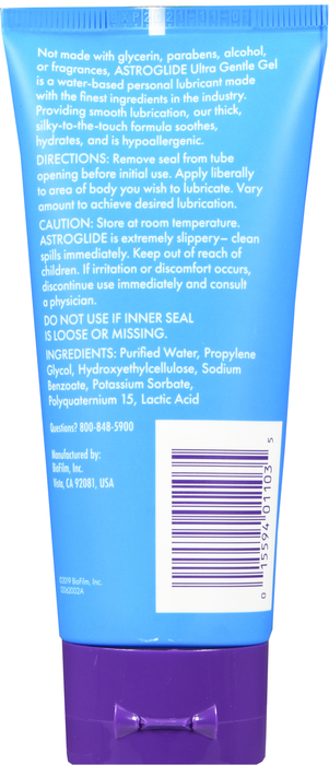 Astroglide Ultra Gentle Gel Personal Lubricant 3 OZ