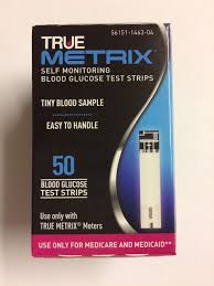 True Metrix Test Strip 50 Count Medi By Nipro Diagn Only for Medicare ...
