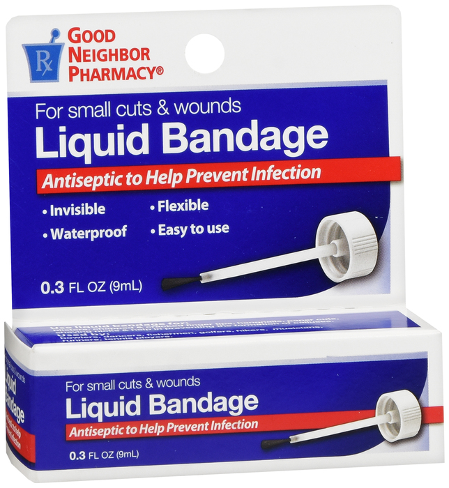 Case of 72-Good Neighbor Pharmacy Liquid Bandage 0.3oz