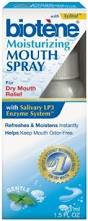 Biotene Moisturizing Mouth Spray Gentle Mint - 1.5 Fl oz Bottle