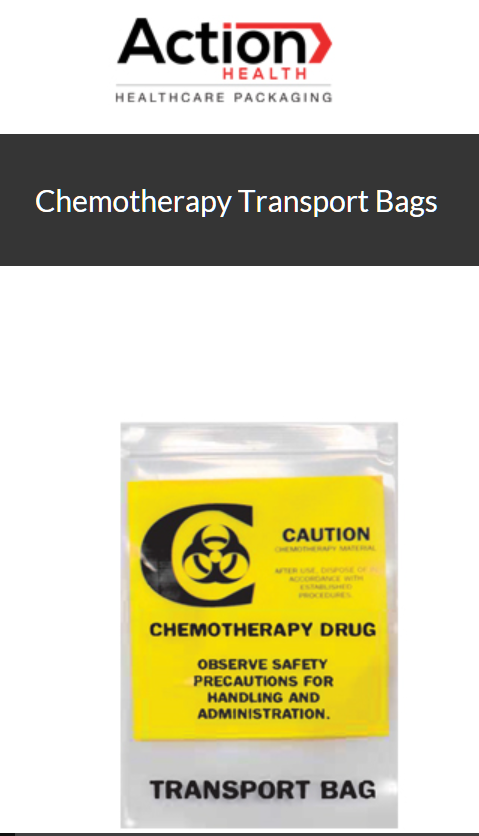 Chemotherapy Transport Bags Zip Bags One Case Of 500 Transport 9W X 12H ...