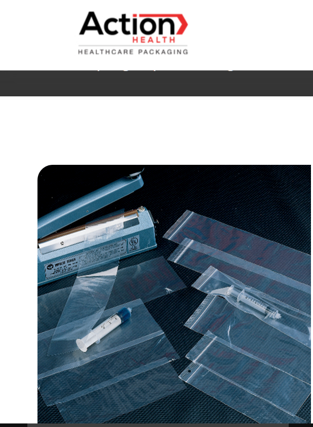 Infuser Syringe Open End Bags One Case Of 1000 4W X 15H 1.5 Mil Clear ...