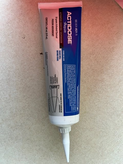 Pack of 12-Actidose Aqua Tube 50G/240 ml Liquid 50 gm Tbe 240 ml ...