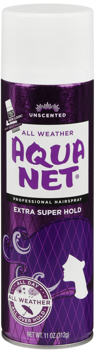 Aqua Net Aerosol X/Super Hold Unsc 11 oz