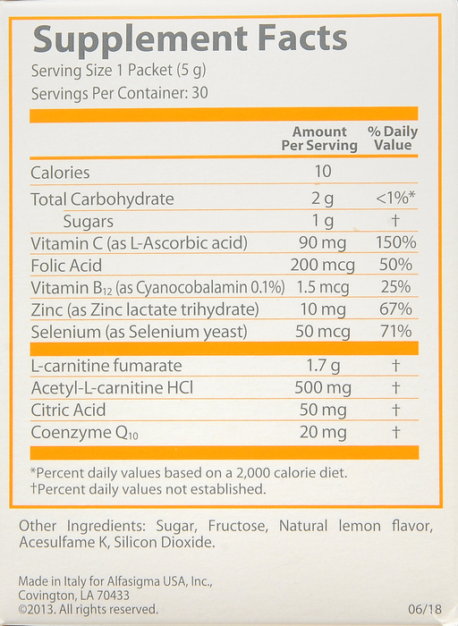 Proxeed Plus Sperm Development Powder 30 Pack by Alfasigma USA