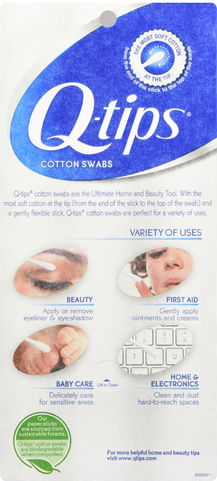Q-Tips Cotton Swab 500Ct by Unilever