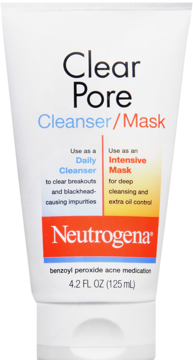 Neutrogena Clear Pore Cleanser/Mask 4.2 Oz Case Of 24