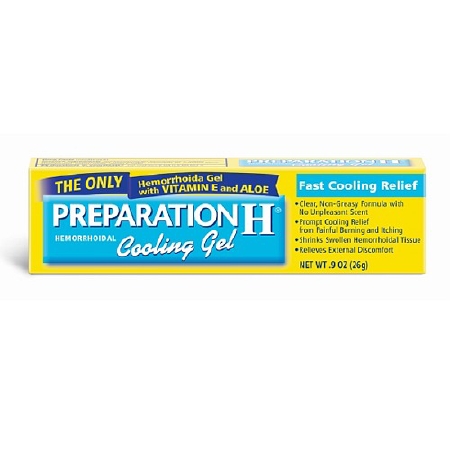 Preparation H Cooling Gel 0.9 oz By Pfizer