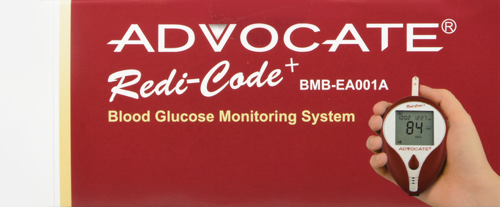 Advocate Redi-Code Plus Non-Speaking Blood Glucose Meter DS by Pharma ...