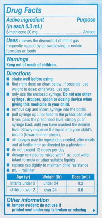 Mylicon Infant Anti-Gas Orignl Drop .5 oz