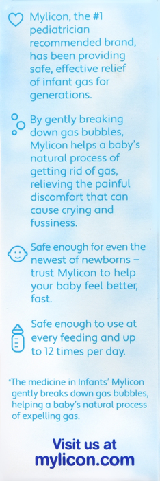 Mylicon Infant Anti-Gas Orignl Drop .5 oz