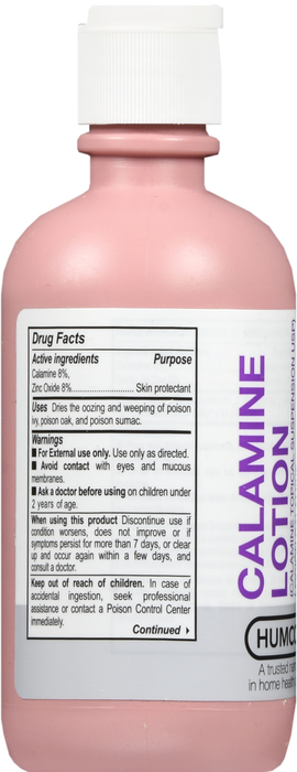 Calamine Lotion Pink Plain 6 Oz By Humco Holding Grp/Gnp