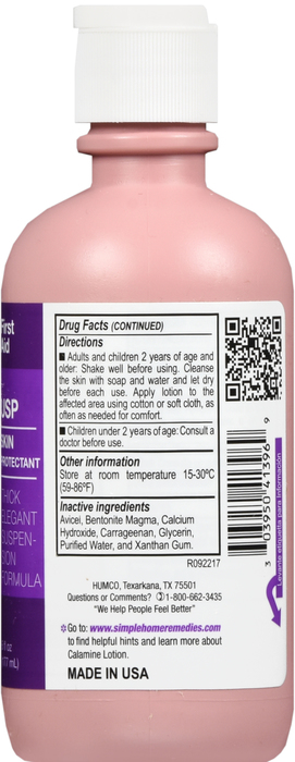 Calamine Lotion Pink Plain 6 Oz By Humco Holding Grp/Gnp