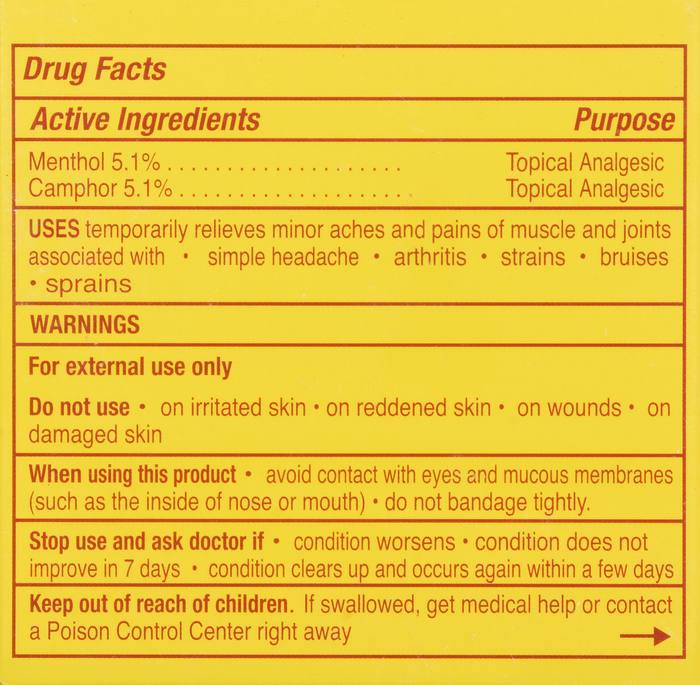 Soltice Quick Rub Cream 3 oz by Oakhurst