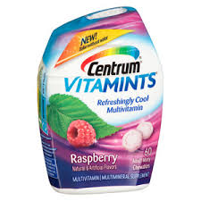 Centrum Vitamints Multivitamin Supplement In Raspberry Flavor 60 C