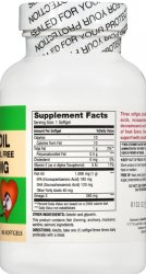 Fish Oil 1000mg Capsule 100 Count Major