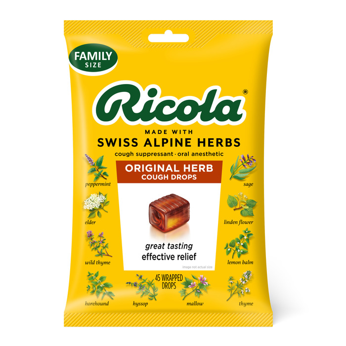 Ricola Bag Original Herb 45 Count